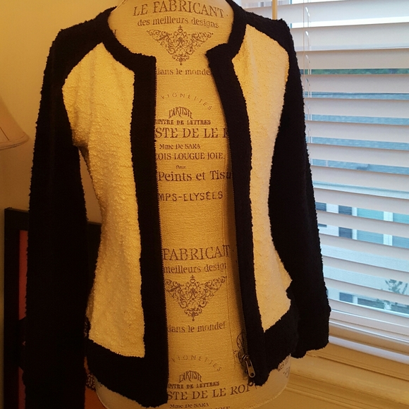 J. Crew | Jackets & Coats | J Crew Boucl Jacket In Colorblock | Poshmark